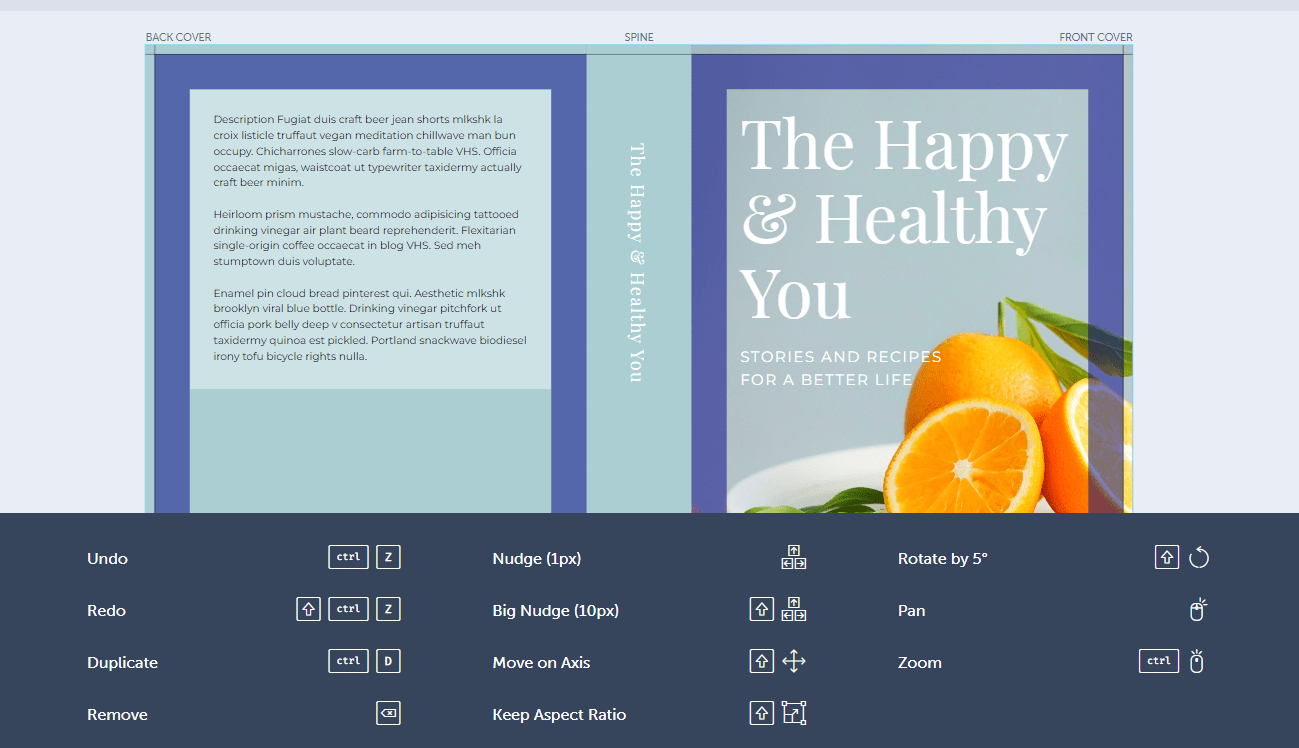 Using Lulu’s Book Cover Designer