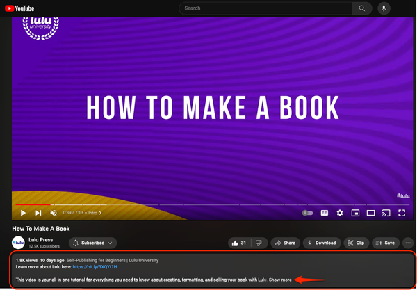 How to Write Effective YouTube Descriptions to Reach New Fans